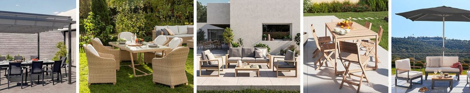 ≡ Material Pérgola Omega.