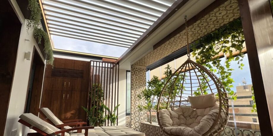 ≡ Pérgola De Madera Techo Policarbonato