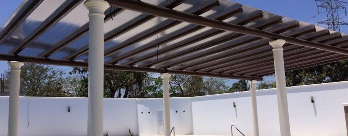 ≡ Pérgola Techo De Madera